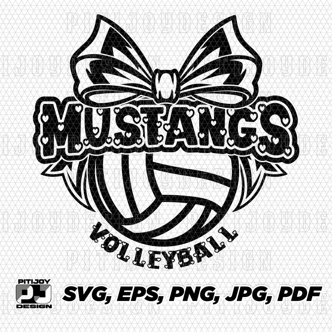 Mustangs Volleyball Svg Mustang Volleyball Svg Mustangs Volleyball Svg ...
