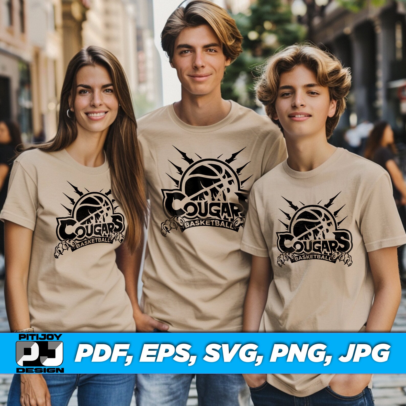 Cougars Svg, Cougar Svg, Cougar Basketball SVG, Cougar Basketball Svg ...