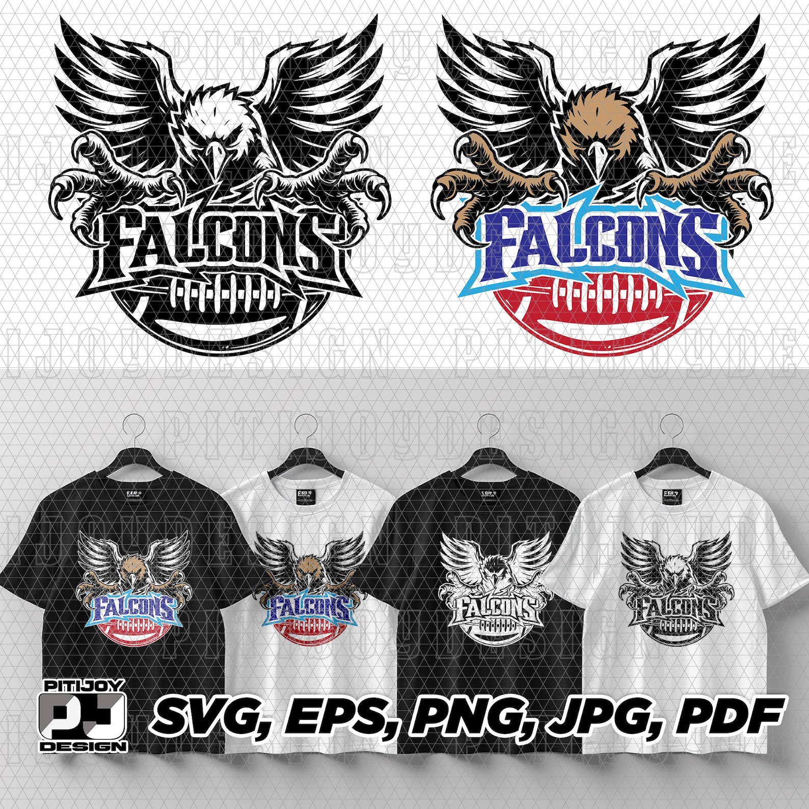 Falcons Football Svg Falcon Football Svg Falcons Football Png Falcons ...