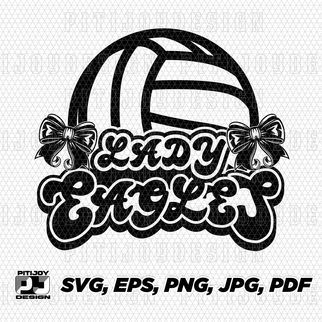 Lady Eagles Volleyball, Lady Eagles Svg, Shirt, School Team Svg, Mascot ...