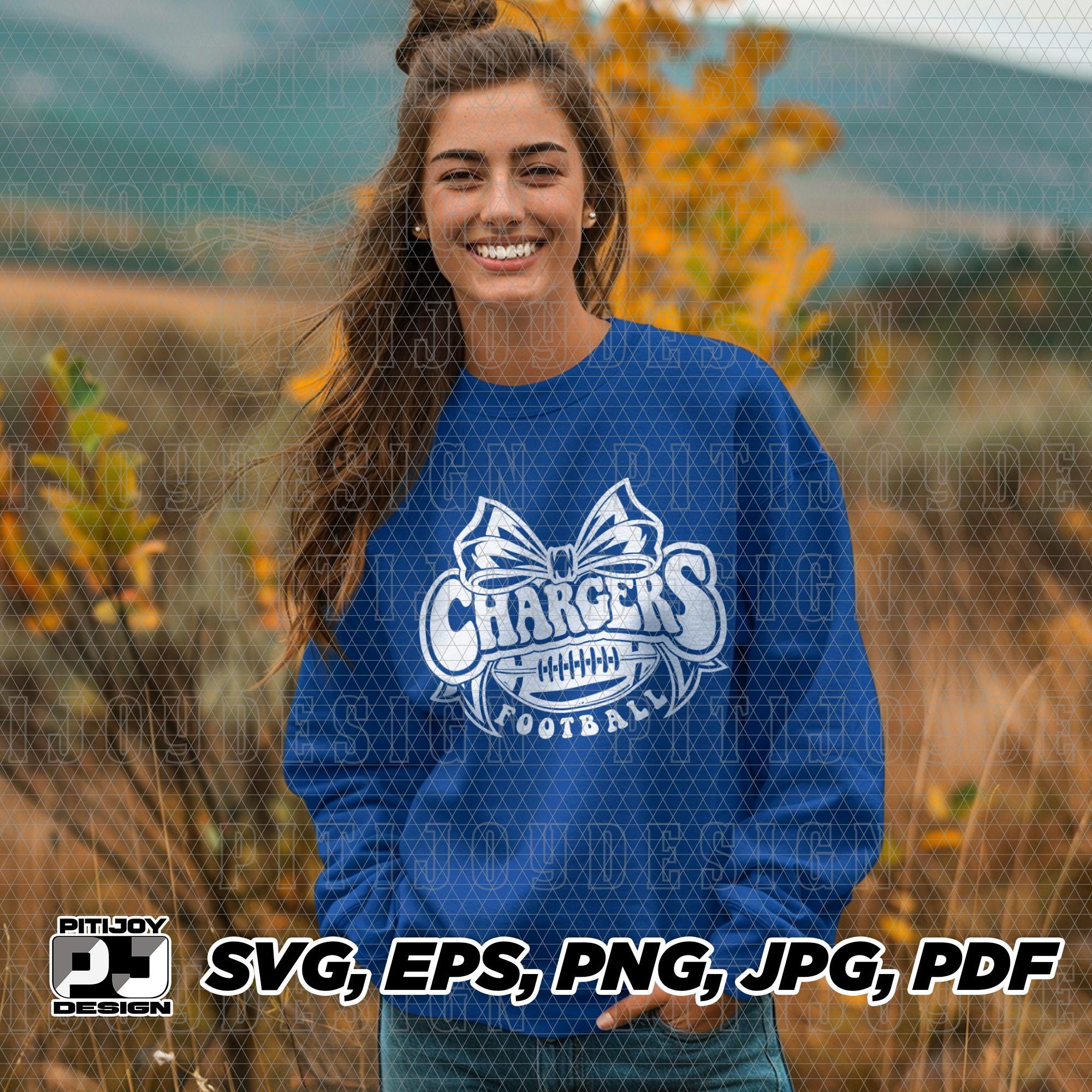 Chargers Football SVG, Chargers Svg, Chargers Shirt Svg, Chargers ...
