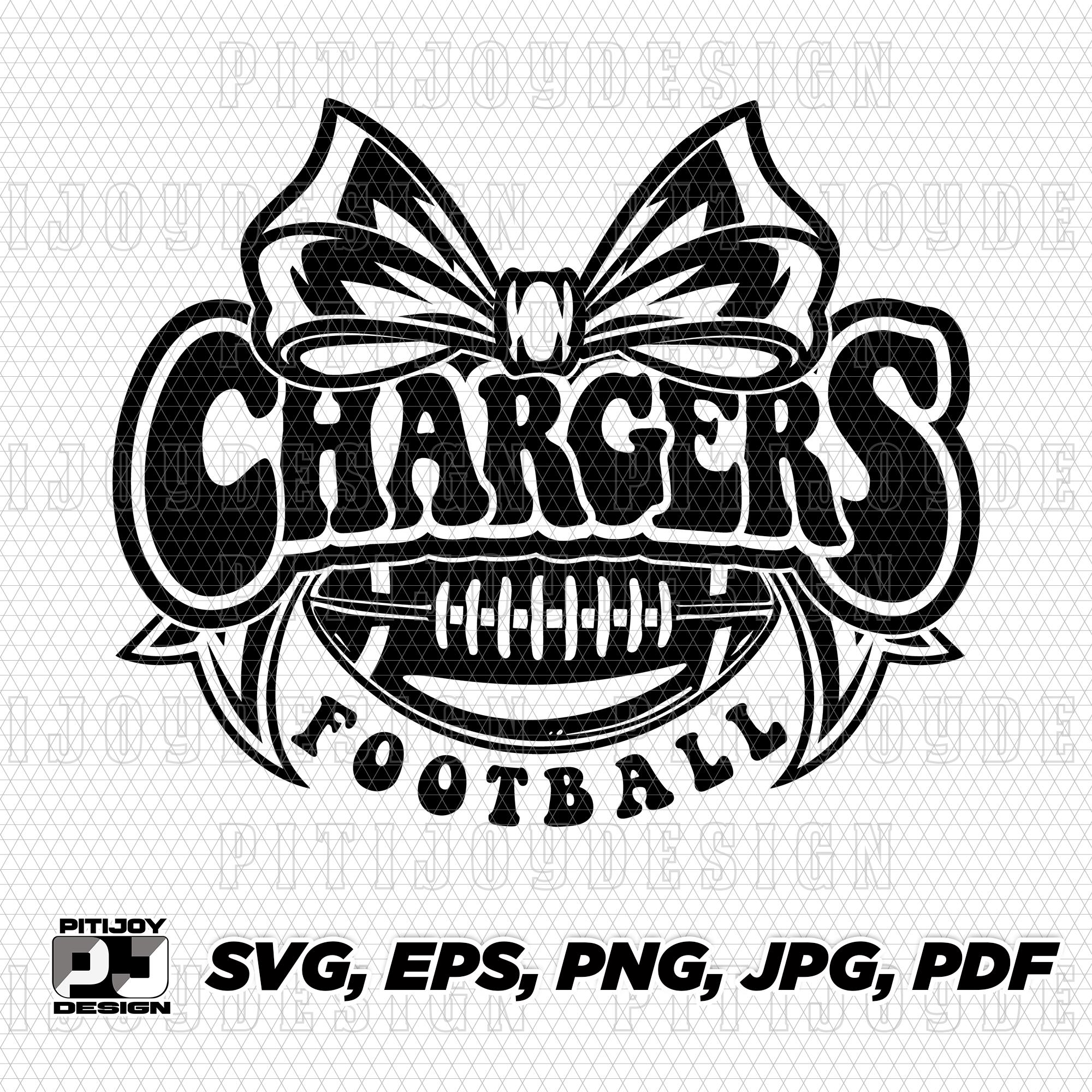 Chargers Football SVG, Chargers Svg, Chargers Shirt Svg, Chargers ...