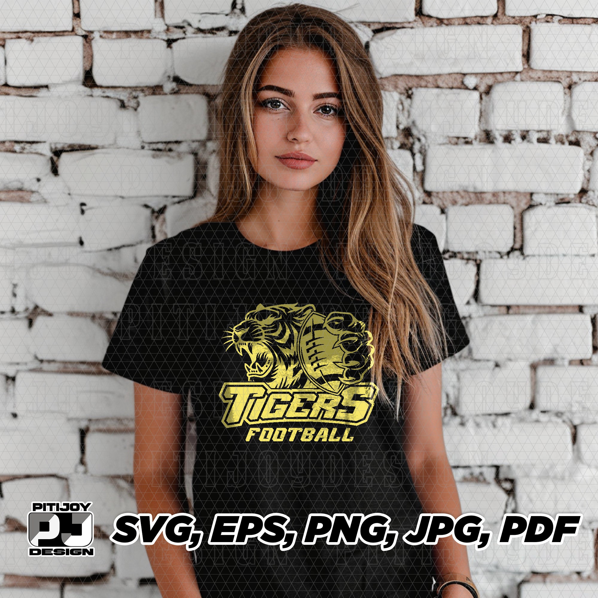 Tigers Football Svg Tiger Football Svg Tigers Football Png Tigers Svg ...