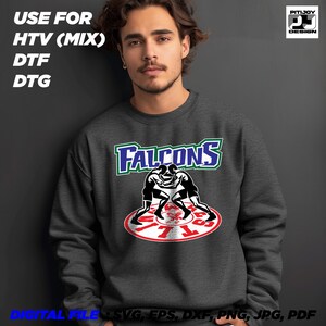 Falcons SVG, Falcon SVG, Digital Cut File for Cricut and Silhouette ...