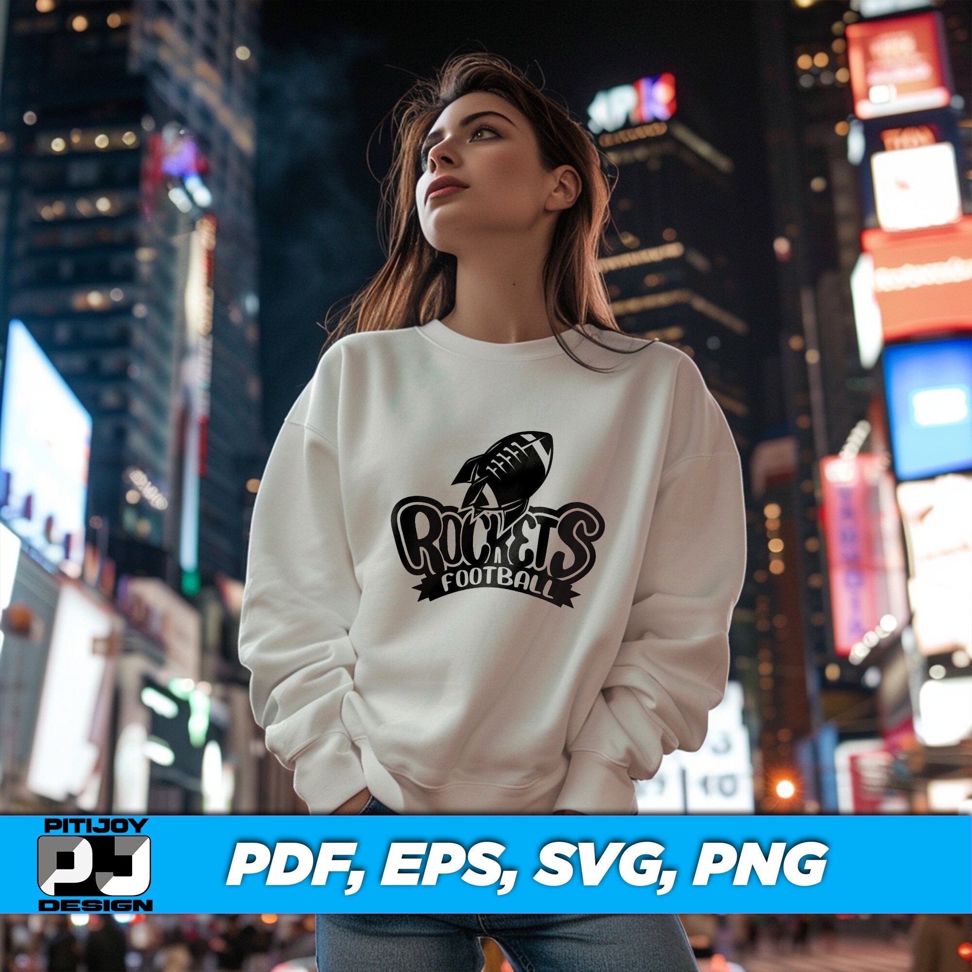 Rockets Football SVG PNG ,rockets Svg,rockets Shirt Svg,rockets Mascot ...