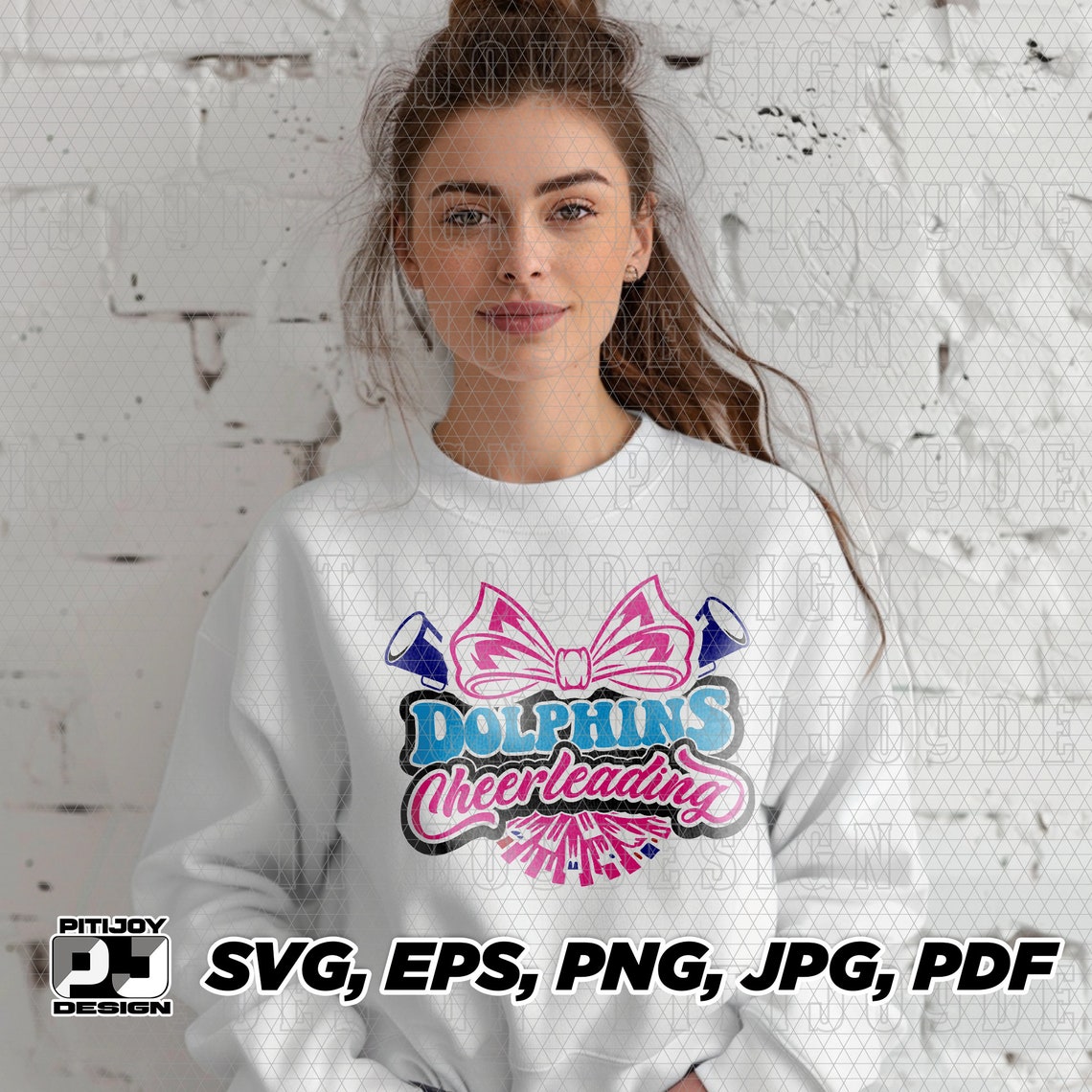 Dolphins Cheer SVG PNG, Dolphins Svg, Dolphin, Cheer Svg, Dolphins ...