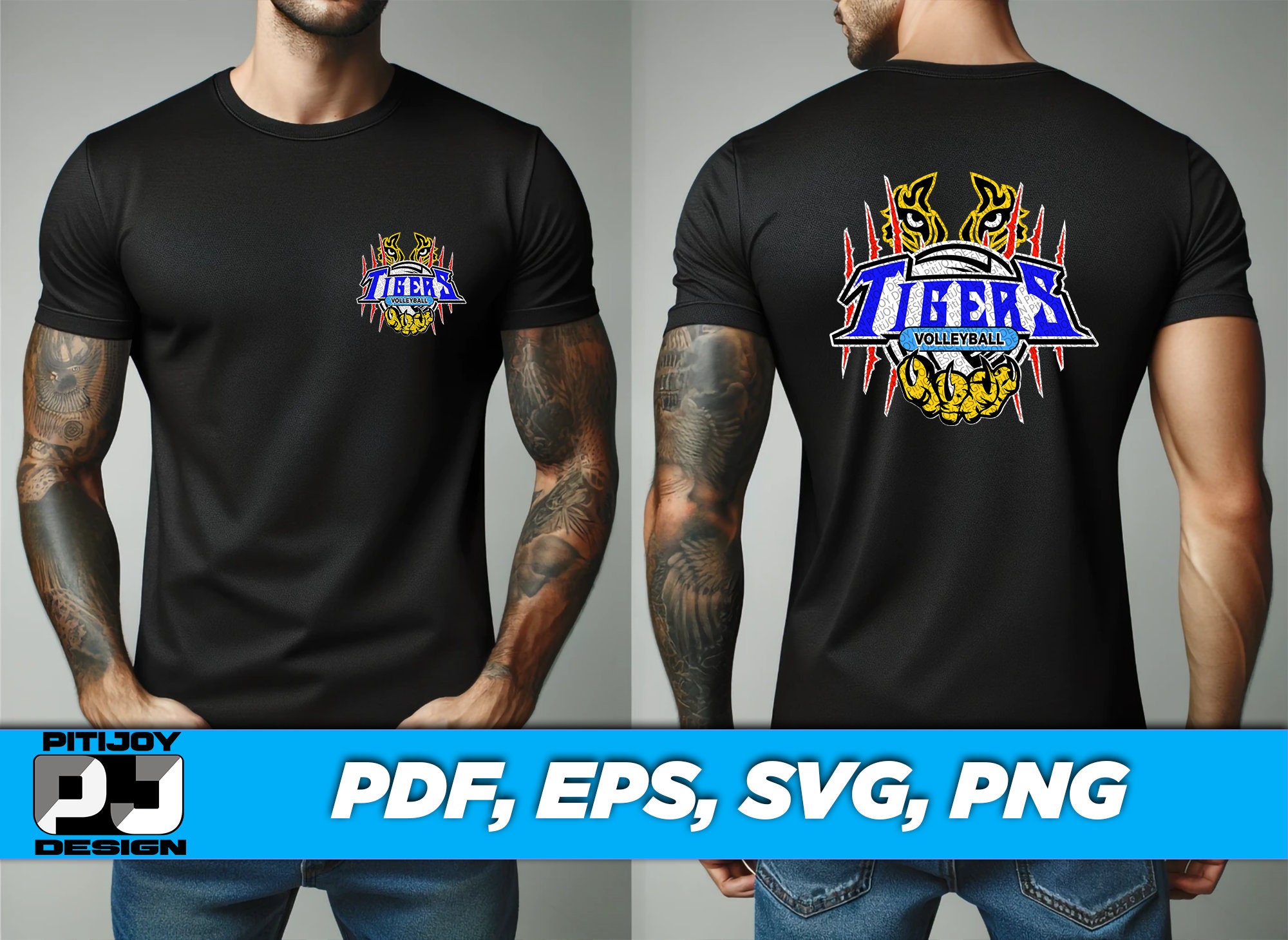 Tiger Volleyball Svg, Tigers Svg, Volleyball Svg, Tigers Mascot Svg ...