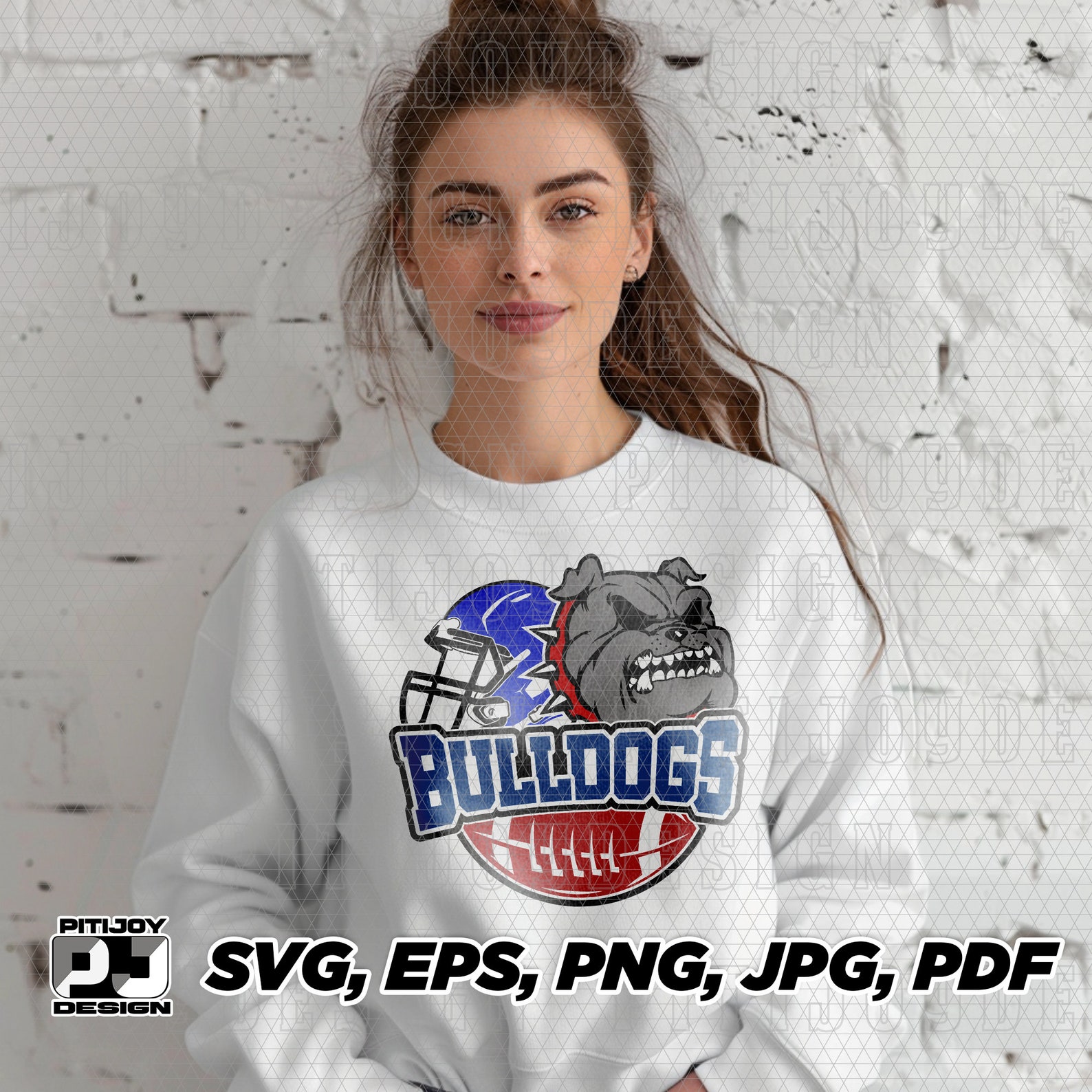 Bulldog Svg, Bulldogs Svg, Bulldog Football Logo, Digital Download, SVG Cut File, SVG for Cricut ...