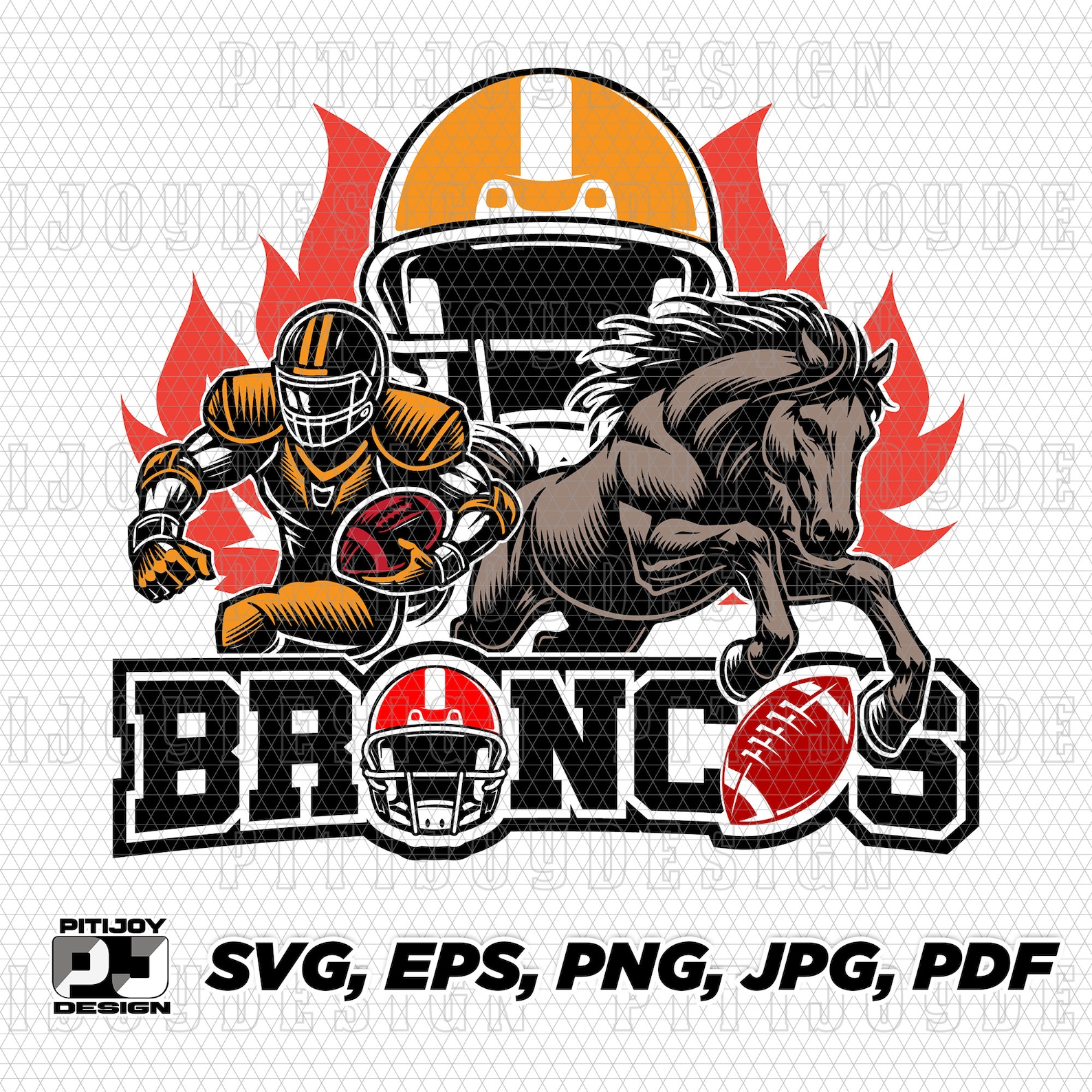 Broncos Svg, Bronco Svg, Bronco Png, Broncos Football Png, Broncos ...