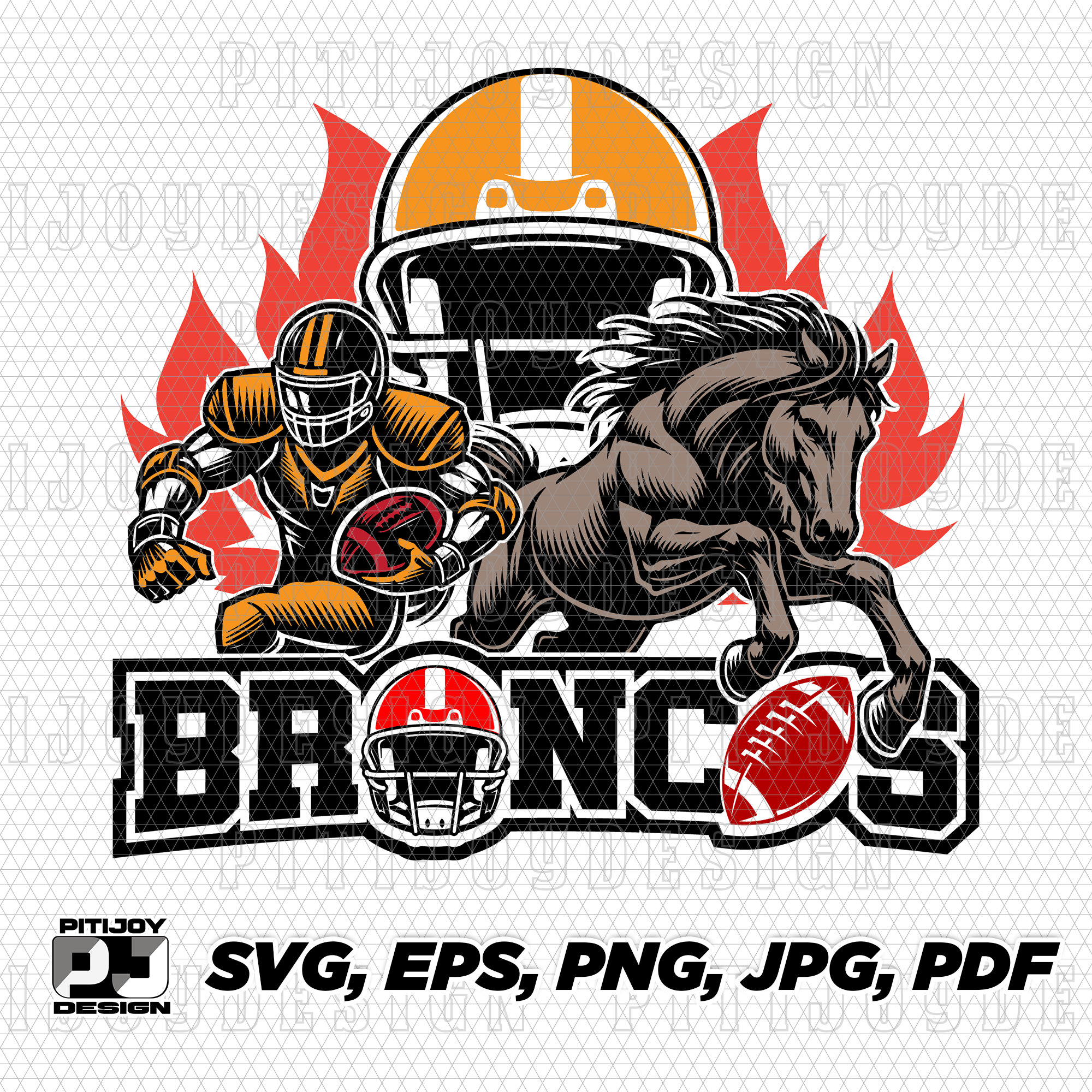 Broncos Svg, Bronco Svg, Bronco Png, Broncos Football Png, Broncos ...