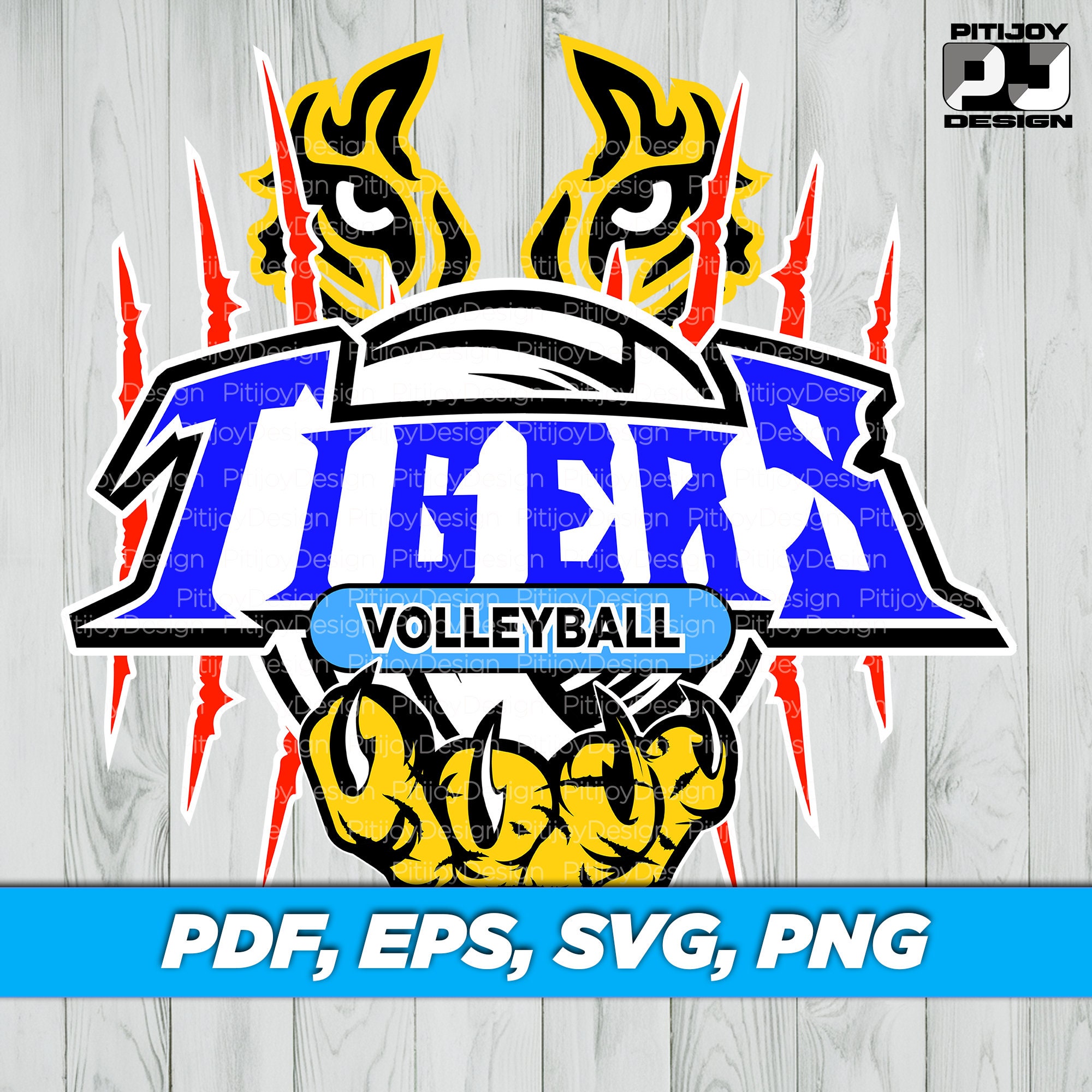 Tiger Volleyball Svg, Tigers Svg, Volleyball Svg, Tigers Mascot Svg ...