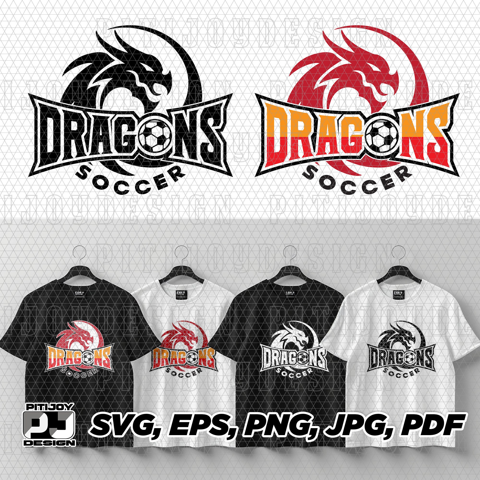 Dragons Soccer Svg, Dragon Soccer Svg, Dragons Svg, Dragon Svg, Dragon ...
