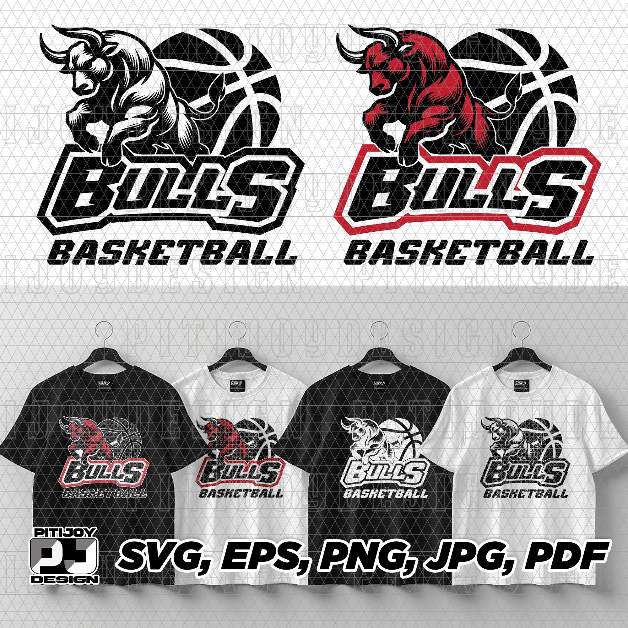 Bulls Svg,bulls Basketball Svg,bulls Stacked Svg,basketball Svg,school ...