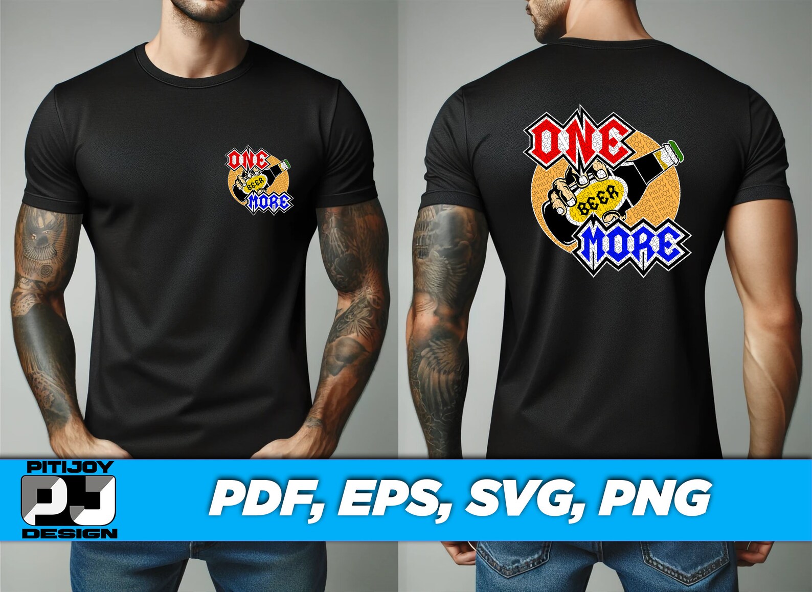 One More Beer Design for Custom T-shirts, Posters, Fun Merchandise ...