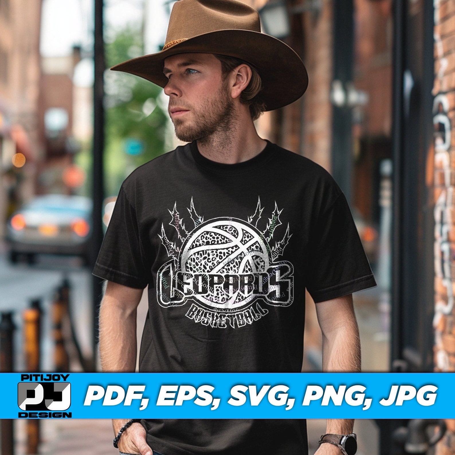 Leopards Svg, Leopard Svg, Leopard Basketball SVG, Mascot Basketball ...