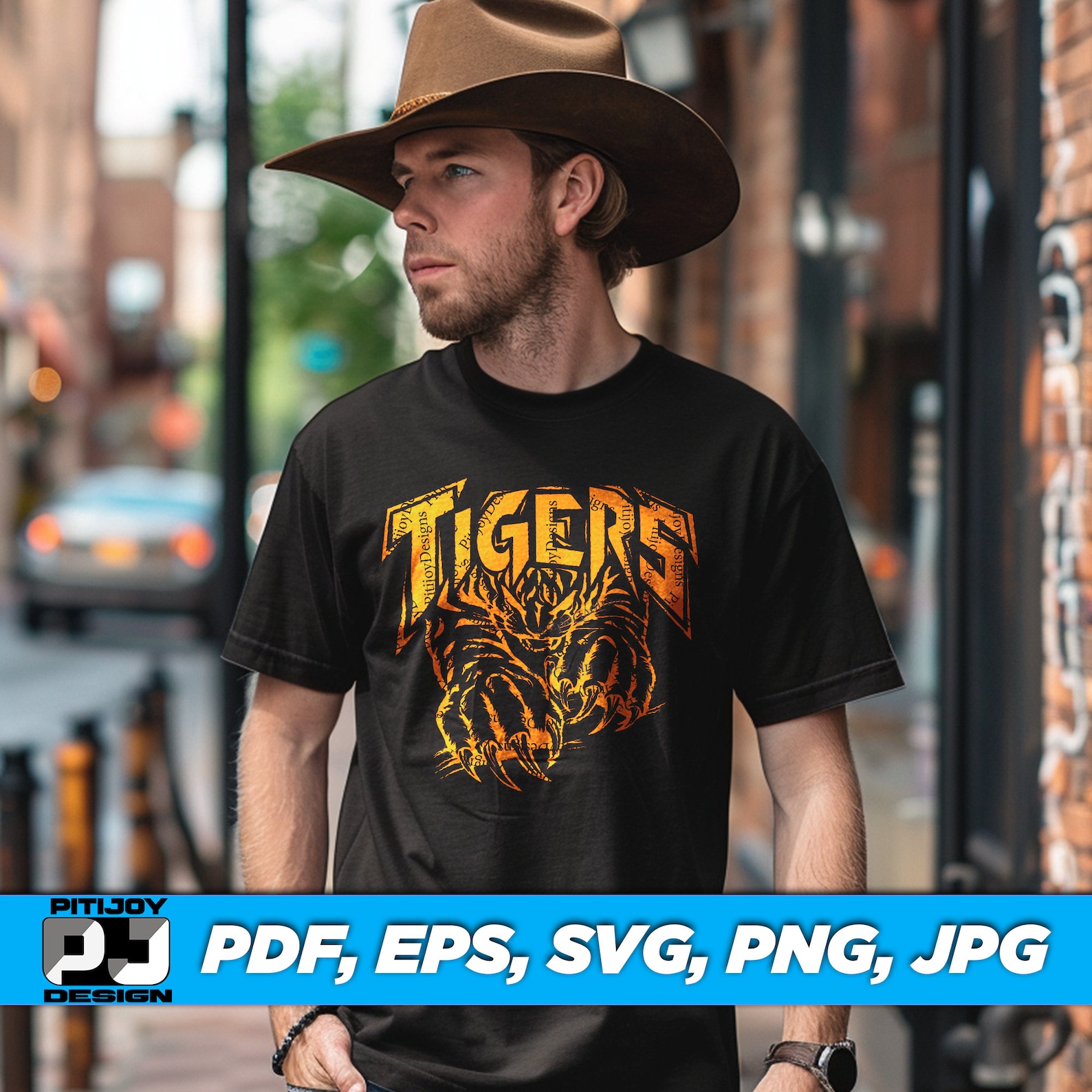 Tigers Svg, Tiger Svg, Tigers Mascot Svg, Cricut Silhouette Files, Tigers Png, Tigers School ...