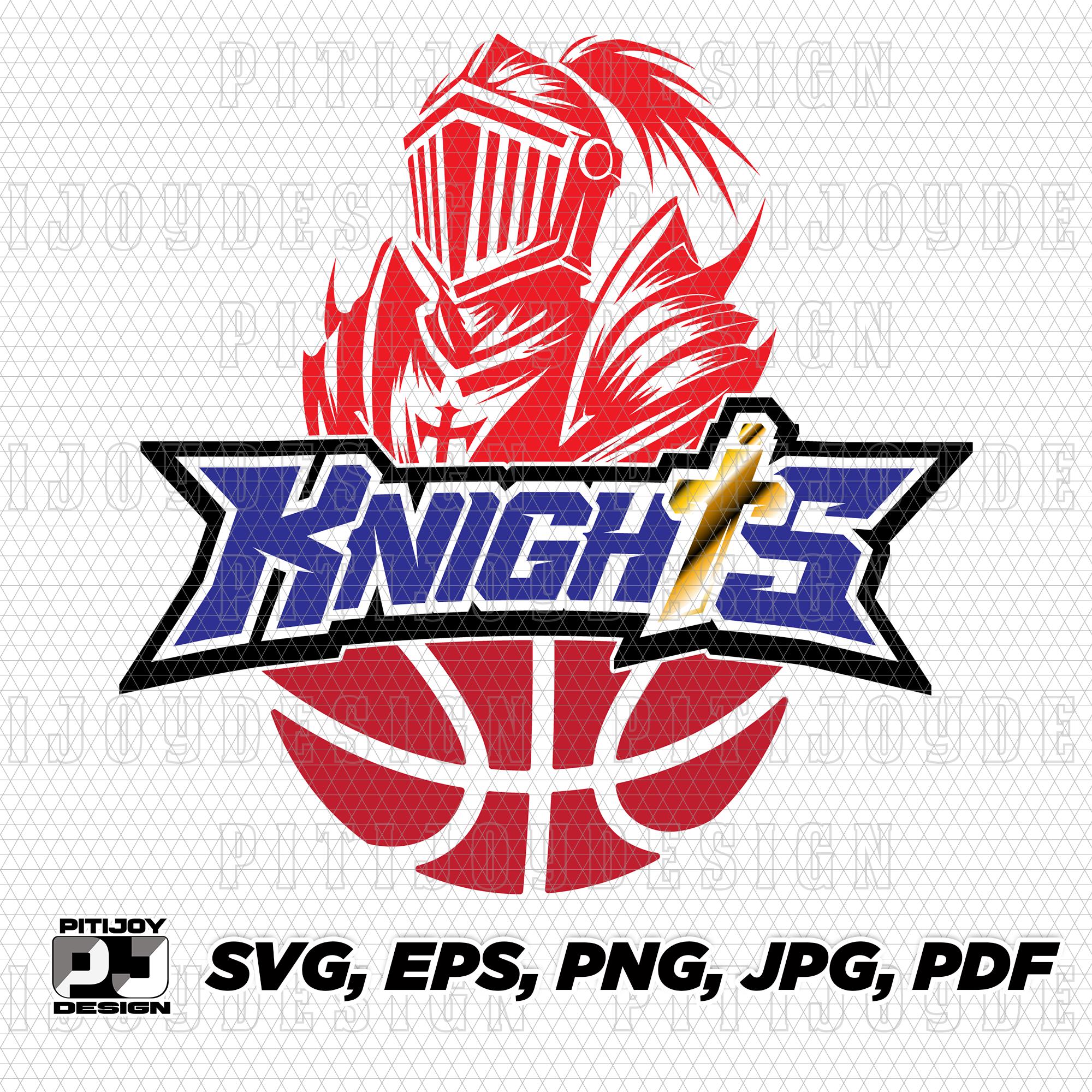 Knights Basketball Svg, Knight Basketball Svg, Knights Basketball Png ...