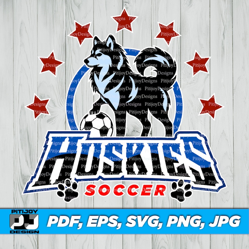 Huskies Soccer Svg, Husky Soccer Svg, Huskies Soccer Png, Husky Soccer ...