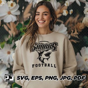 Shark Svg, Sharks Svg, Shark Png, Shark Football, Sharks Football ...