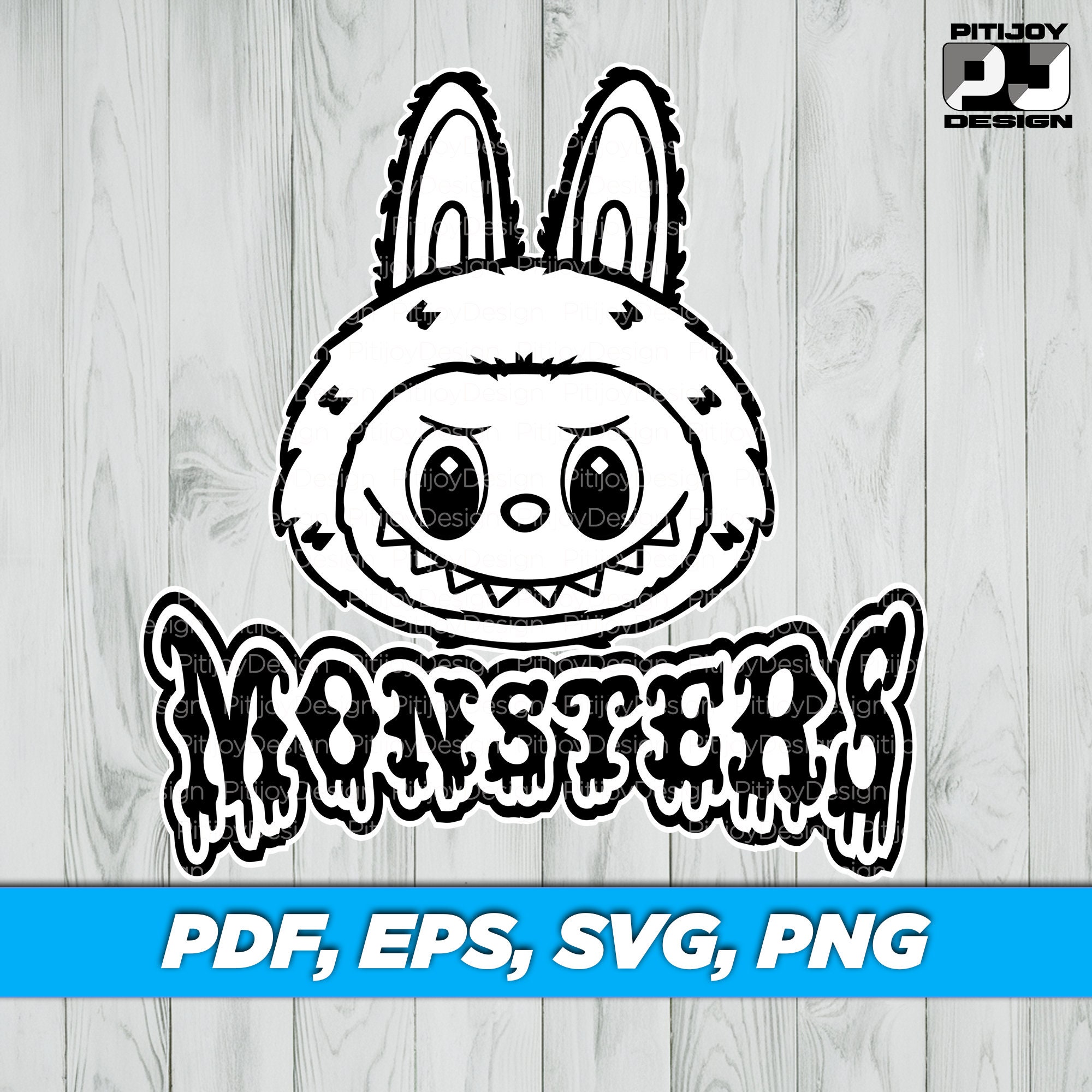 Creepy Cute Monsters Design for Custom T-shirts, Labooboo, Halloween ...