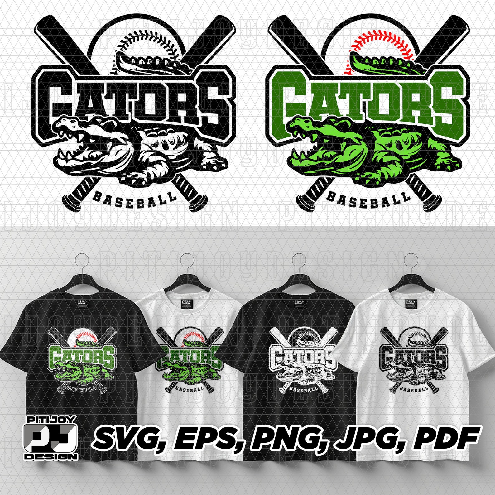 Gator Baseball Svg, Baseball Svg, Gator, Gators, Baseball, Svg, Eps ...