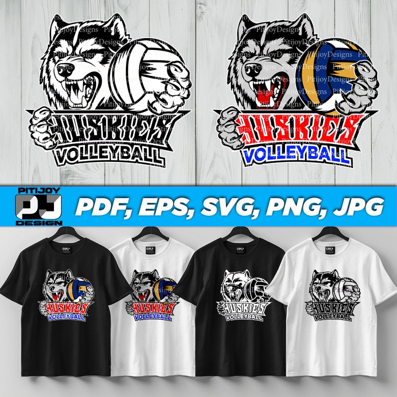 Huskies Volleyball Svg, Husky Volleyball Svg, Huskies Volleyball, Husky ...
