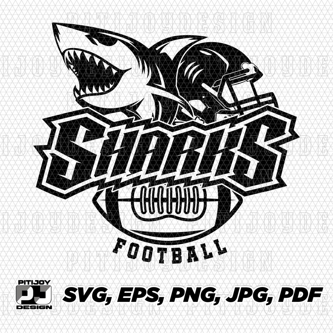 Shark Svg, Sharks Svg, Shark Png, Shark Football, Sharks Football ...