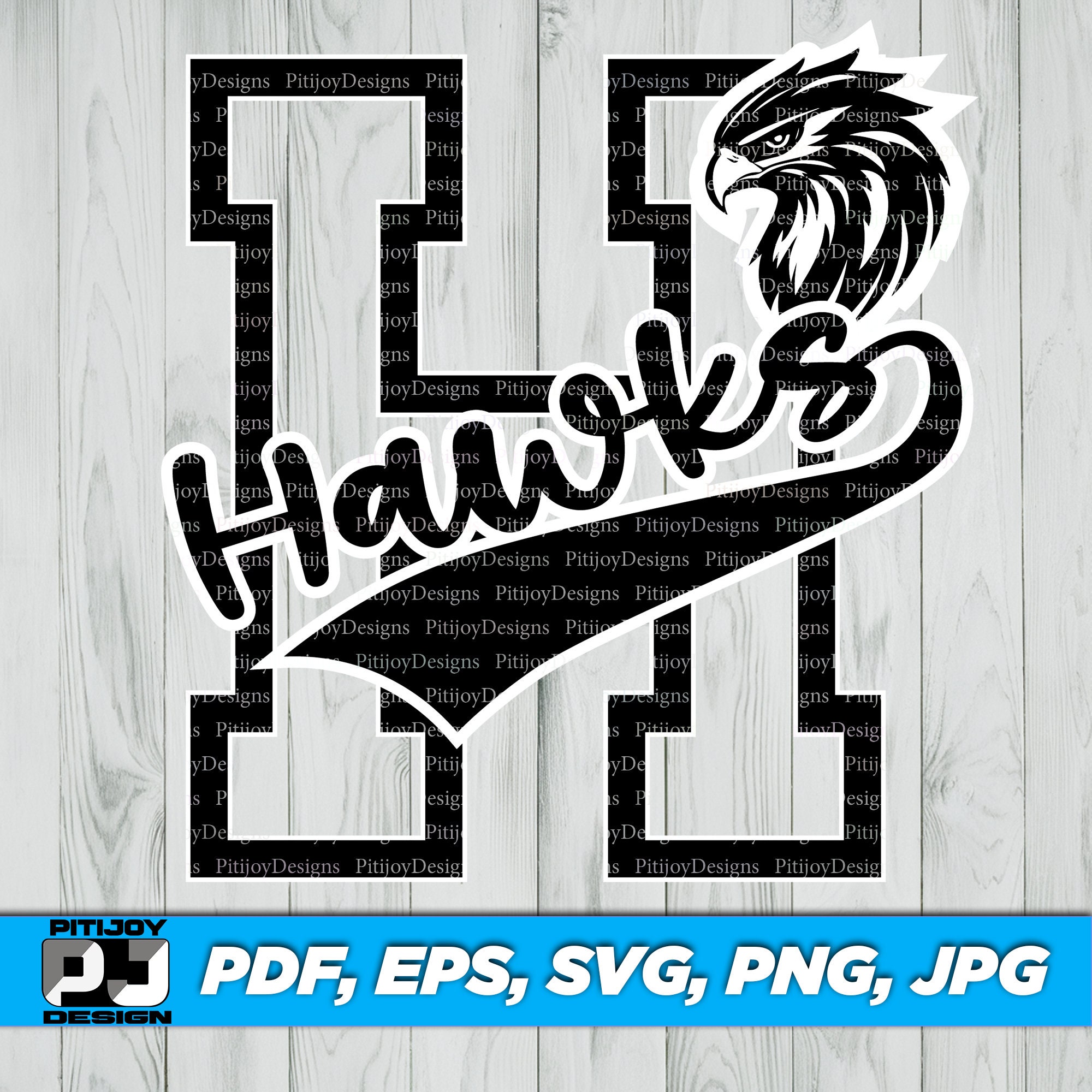 Hawks Svg, Hawk Svg, Hawks Mascot Svg, Hawks Pride Svg, Hawks Svg Cut ...