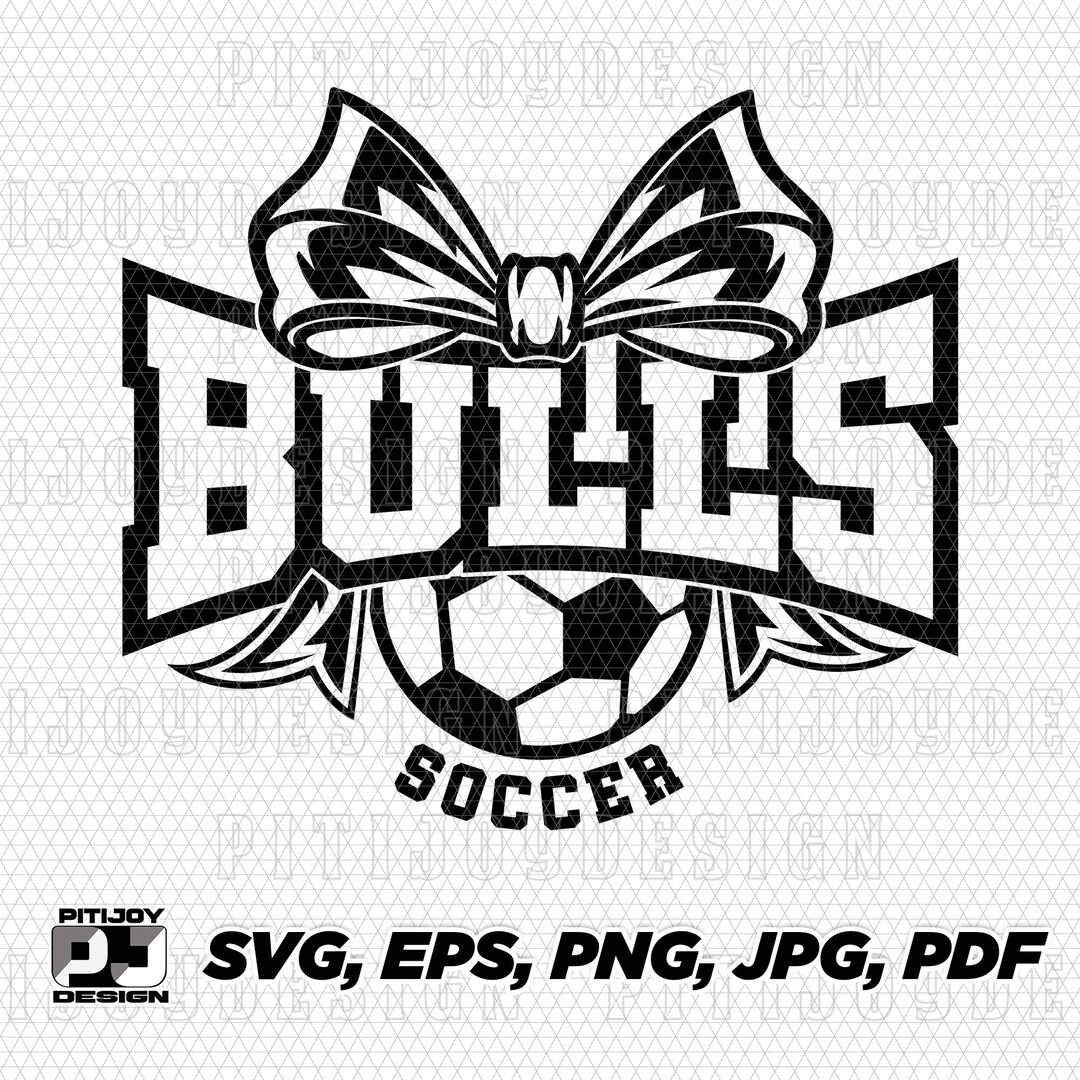 Bulls Soccer Svg, Soccer Svg File Bulls Soccer Tshirt Mascot Svg School ...