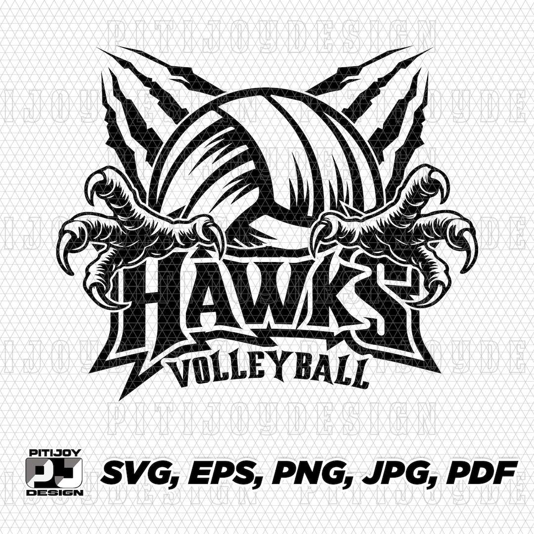 Hawks Volleyball Svg Hawk Volleyball Svg Hawks Volleyball Svg Hawks Svg ...