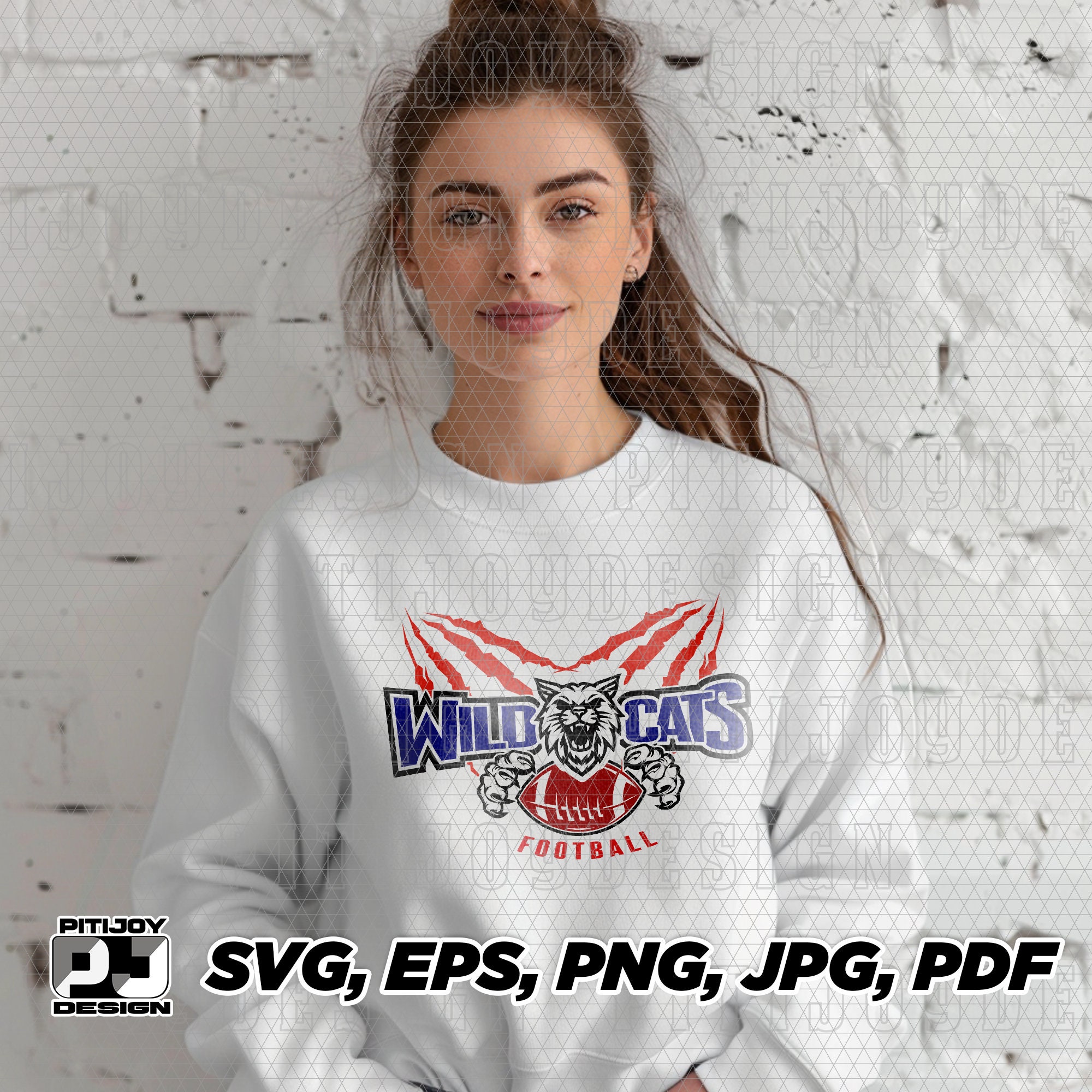 Wildcats Svg, Wildcat Svg, Wildcats Football Svg, Wildcat Football Svg ...