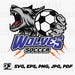 Wolves Soccer Svg Png, Wolves, Soccer Svg, Wolve, Soccer Shirt Design ...