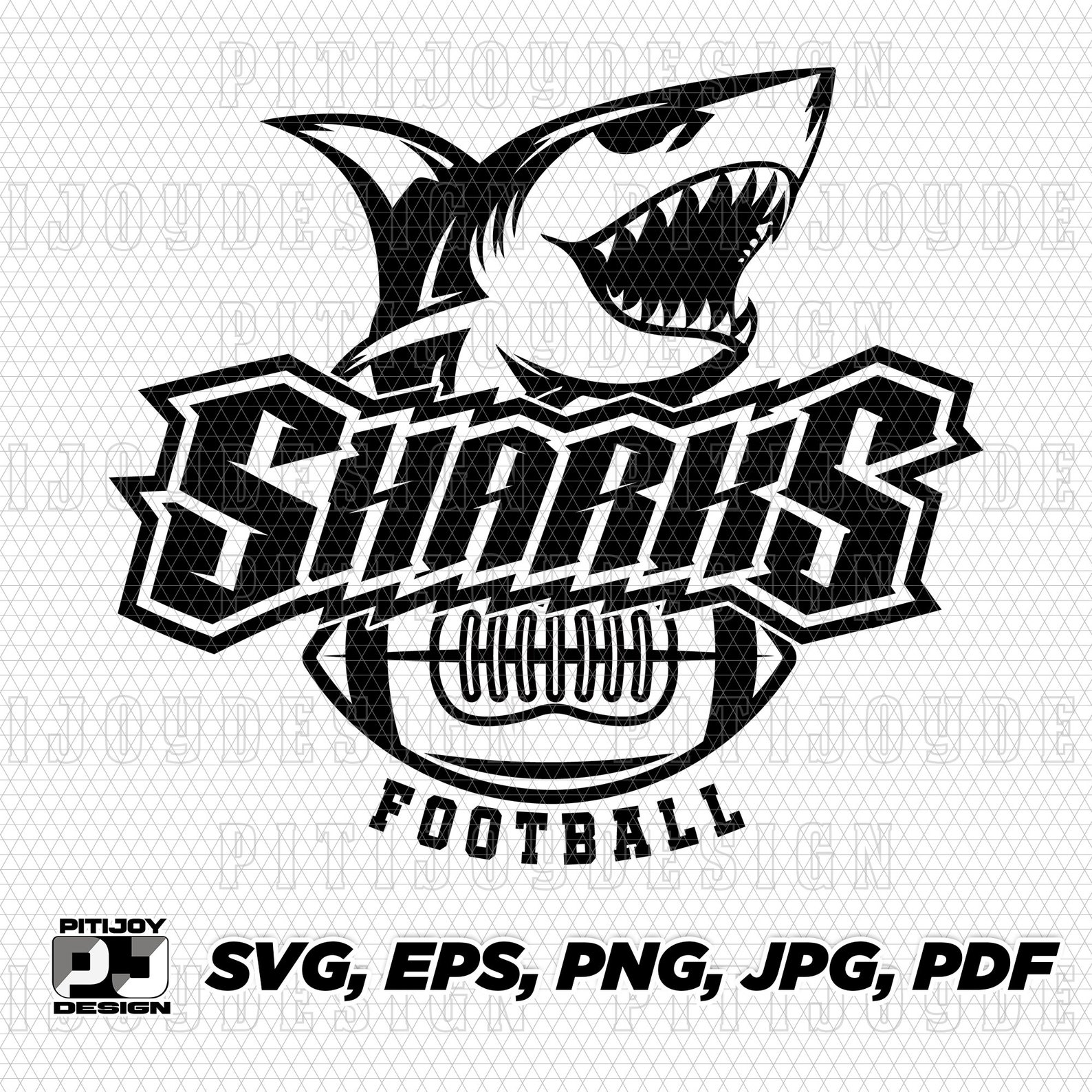 Shark Svg, Sharks Svg, Shark Png, School Mascot, Mascot Svg, Team ...