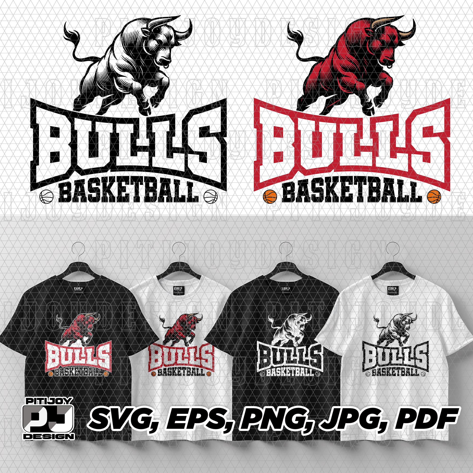 Bulls SVG, Bulls Basketball SVG, Basketball Team, Svg, Png, Jpg, Png ...