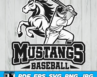 Mustangs Baseball Svg Mustang Baseball Svg Mustangs Baseball Png ...