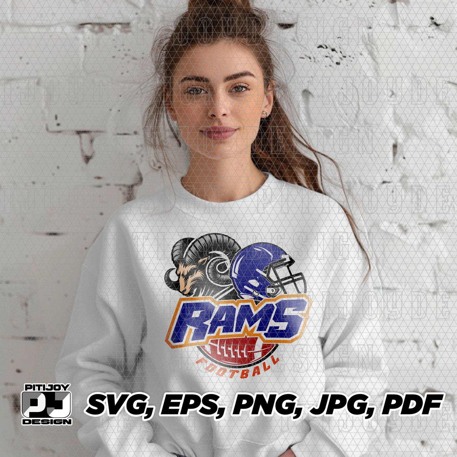 Rams Football Svg Ram Football Svg Rams Football Png Rams Svg Ram Svg ...