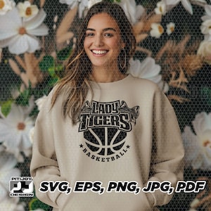 Lady Tigers SVG, Lady Tiger Svg, Lady Tigers Basketball Svg, Lady ...