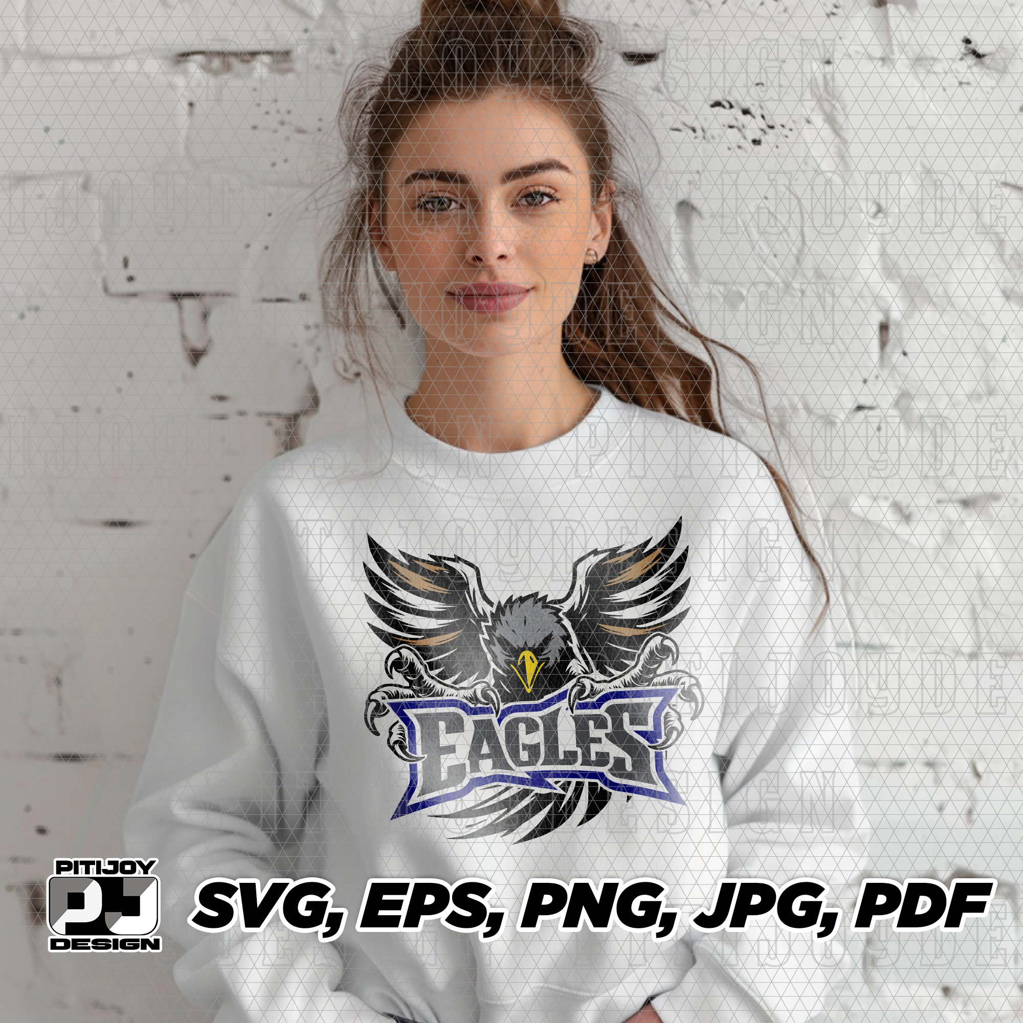 Eagles Svg Eagle Svg Eagles Mascot Svg Eagles Png Eagles School Spirit ...