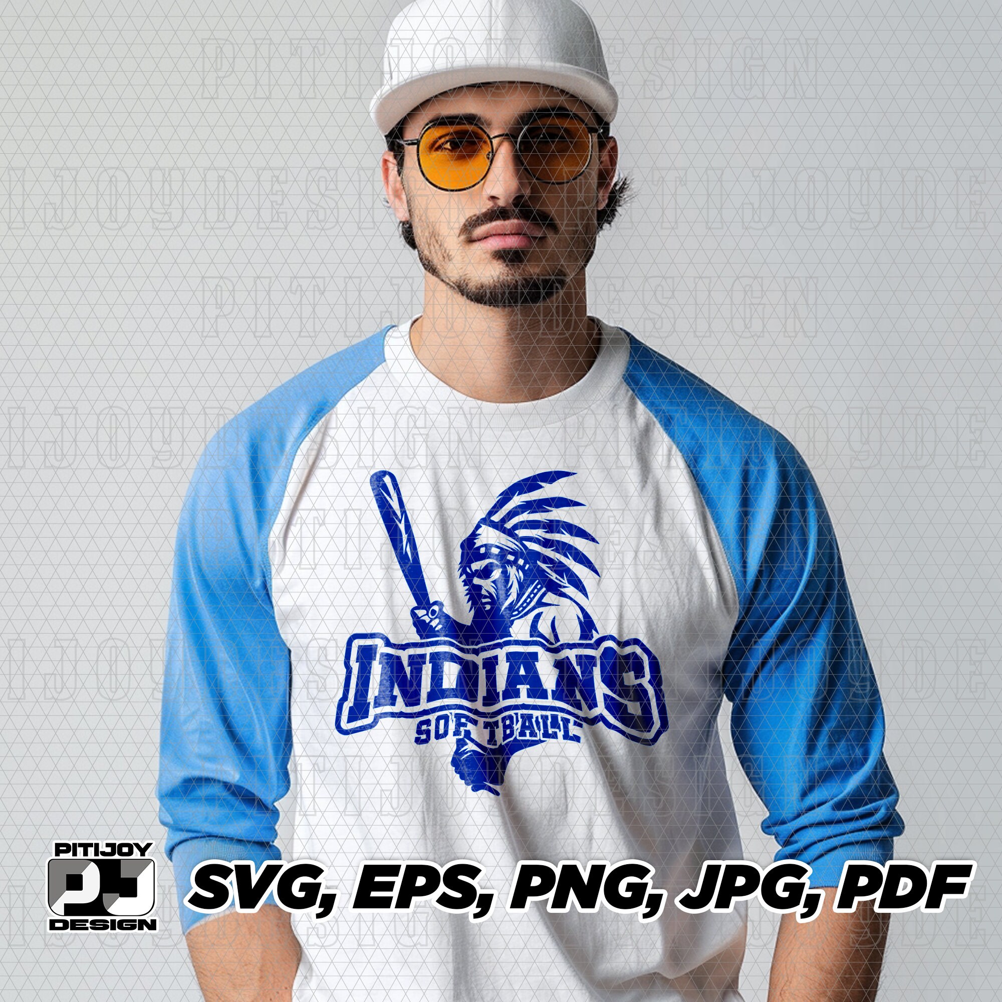 Indians Softball Svg Indian Softball Svg Indians Softball Png Indians ...