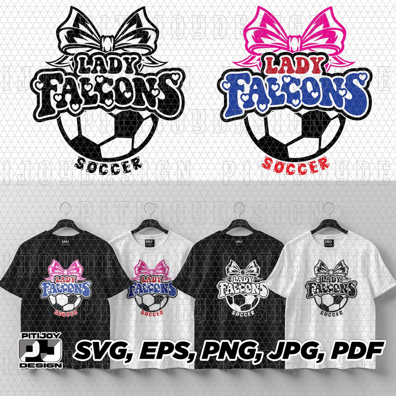 Lady Falcon Soccer, Soccer Svg, Falcon Soccer Svg , Falcon, Falcons ...