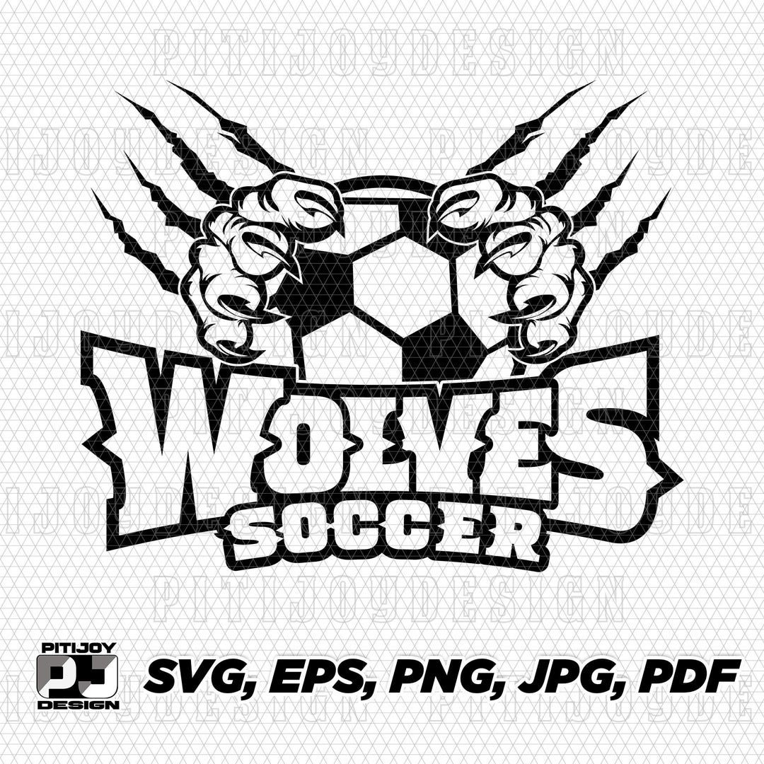 Wolves Soccer Svg Png, Wolves, Soccer Svg, Wolve, Soccer Shirt Design ...