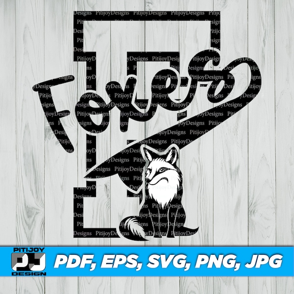 White Fox Logo Svg - Etsy UK