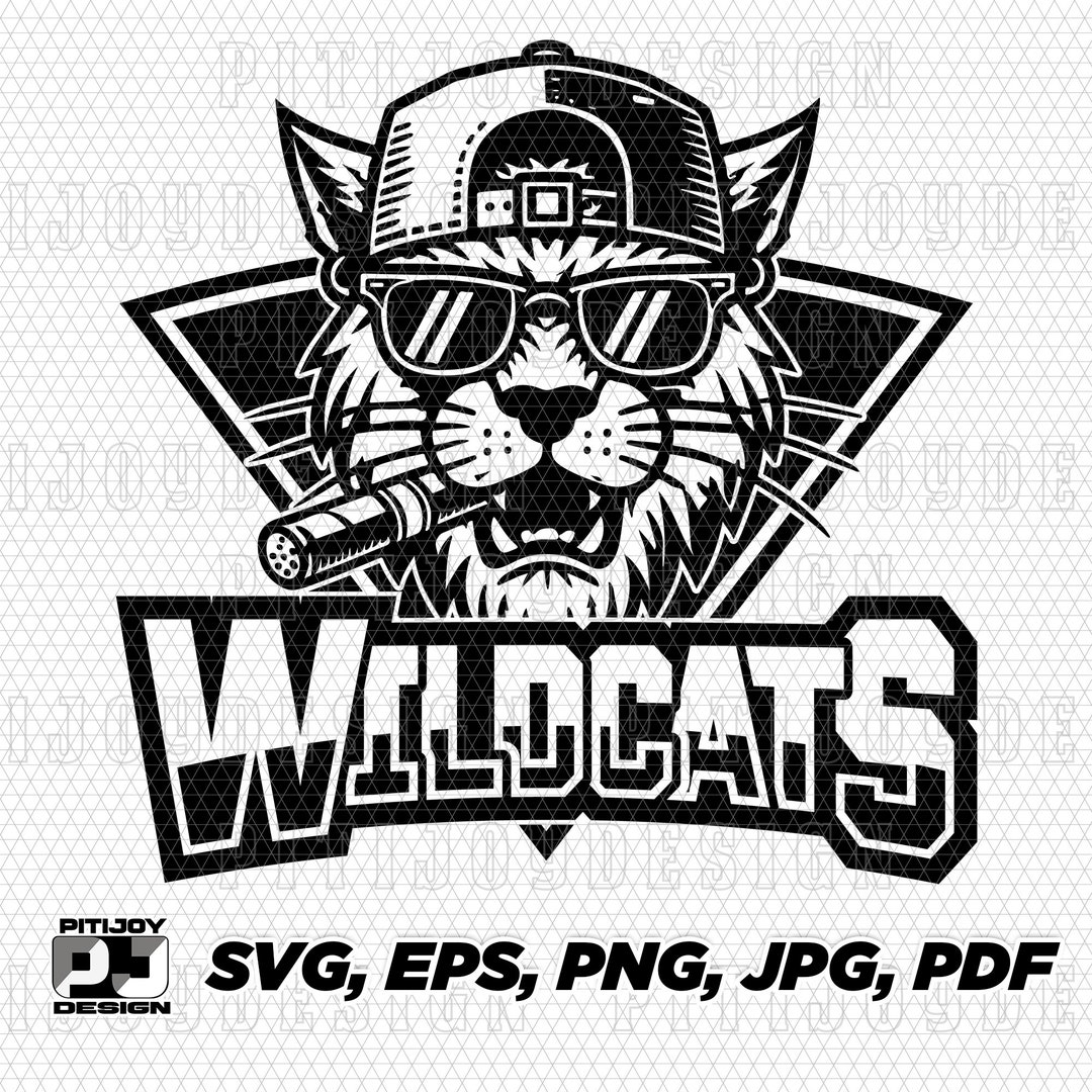 Wildcat SVG, Wildcats Svg Cut File for Cricut, Wildcats Mascot Svg ...