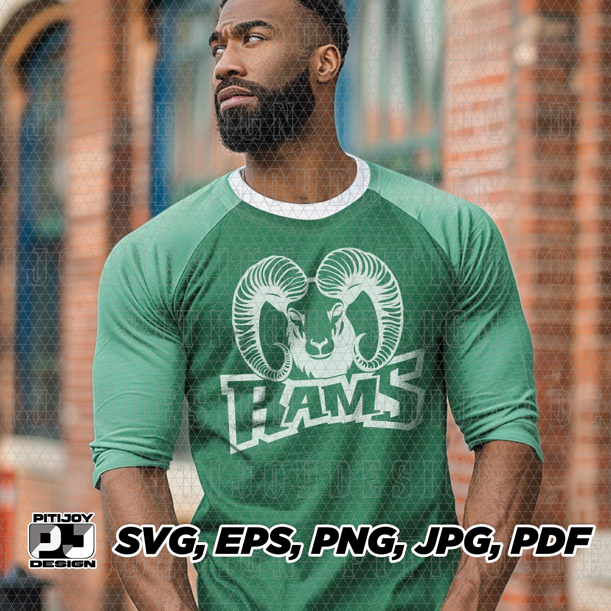 Rams Svg, Ram Svg, Rams Mascot Svg, Rams Logo Png Digital Cut File ...