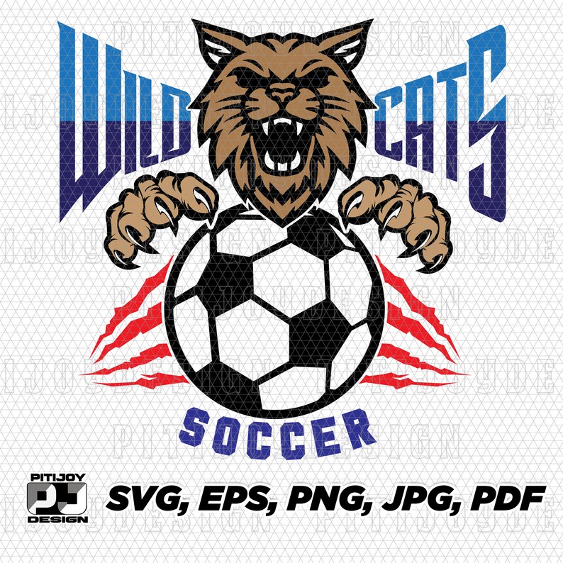 Wildcats Soccer Svg, Wildcat Soccer Svg, Wildcats Svg, Wildcat Svg ...