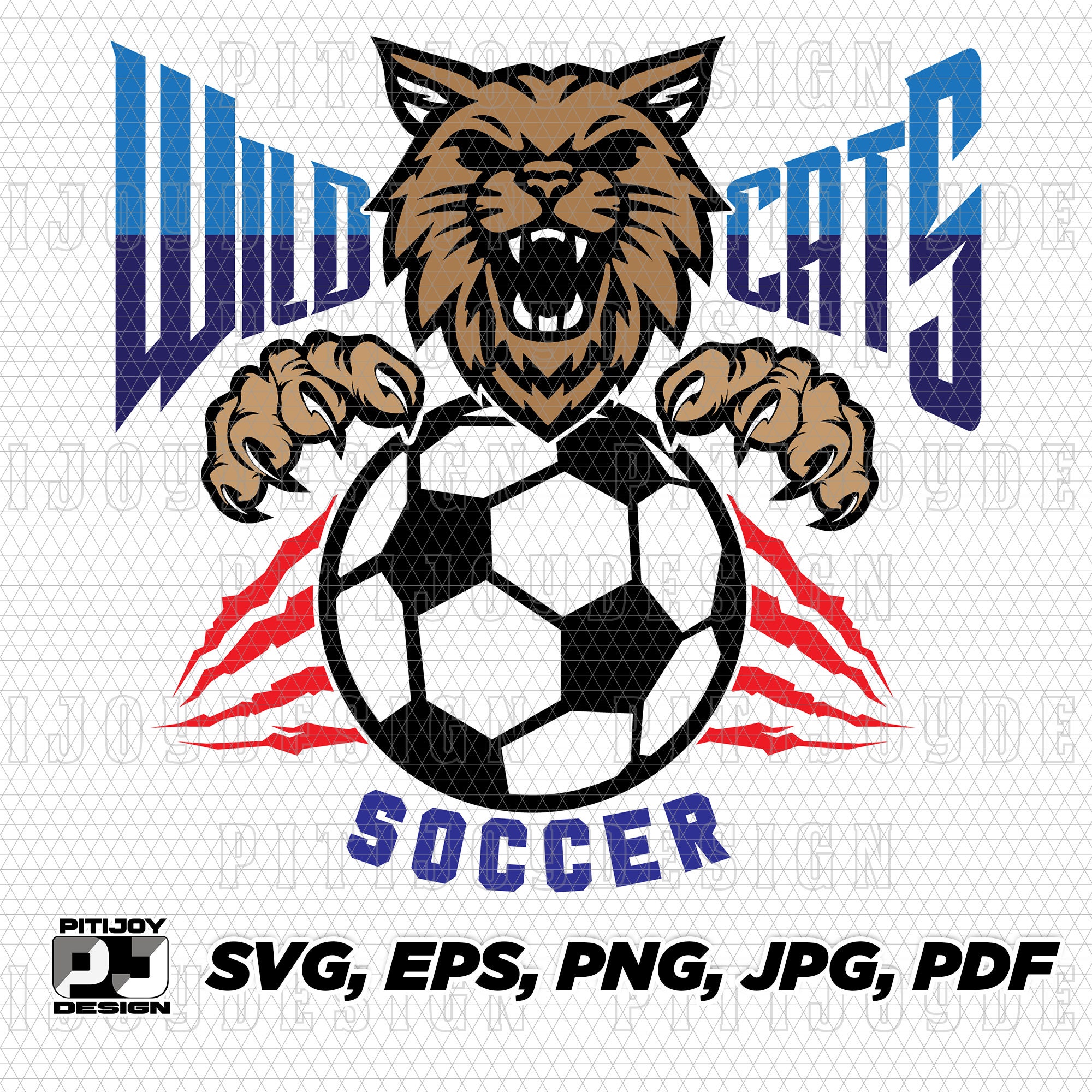 Wildcats Soccer Svg, Wildcat Soccer Svg, Wildcats Svg, Wildcat Svg ...
