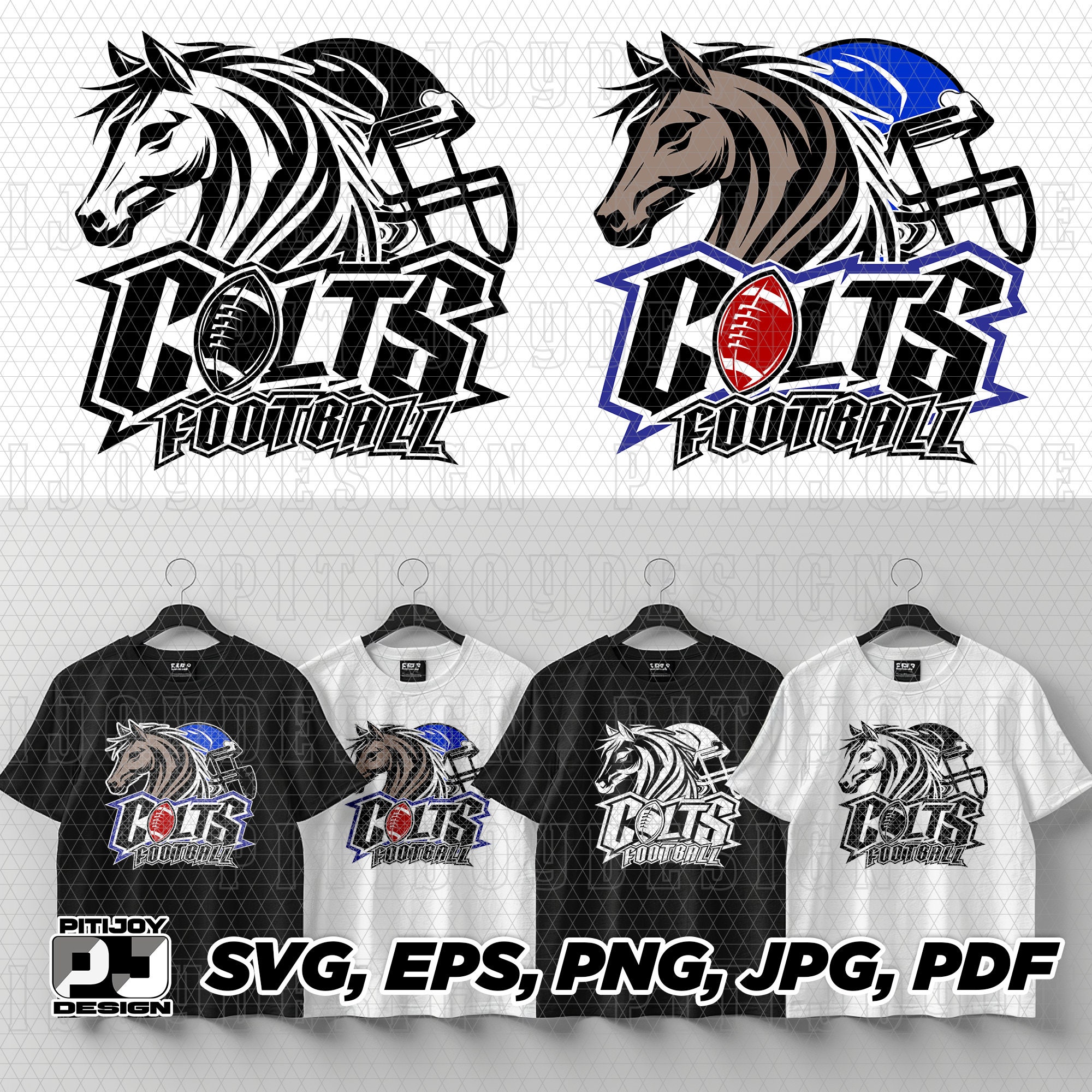 Colts svg, Colt svg, Colt Maskottchen SVG, Colt logo svg Colt MamaSvg ...