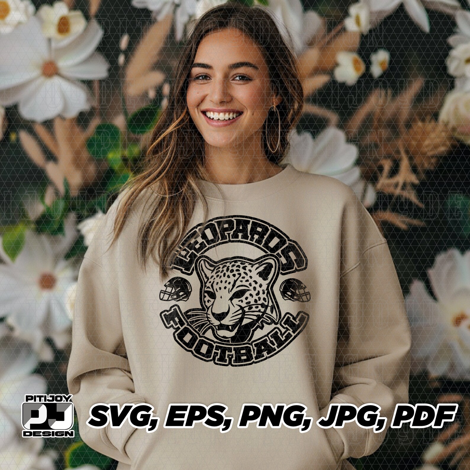 Leopard Football Svg, Leopards Svg, Football Svg, Leopards Mascot Svg ...