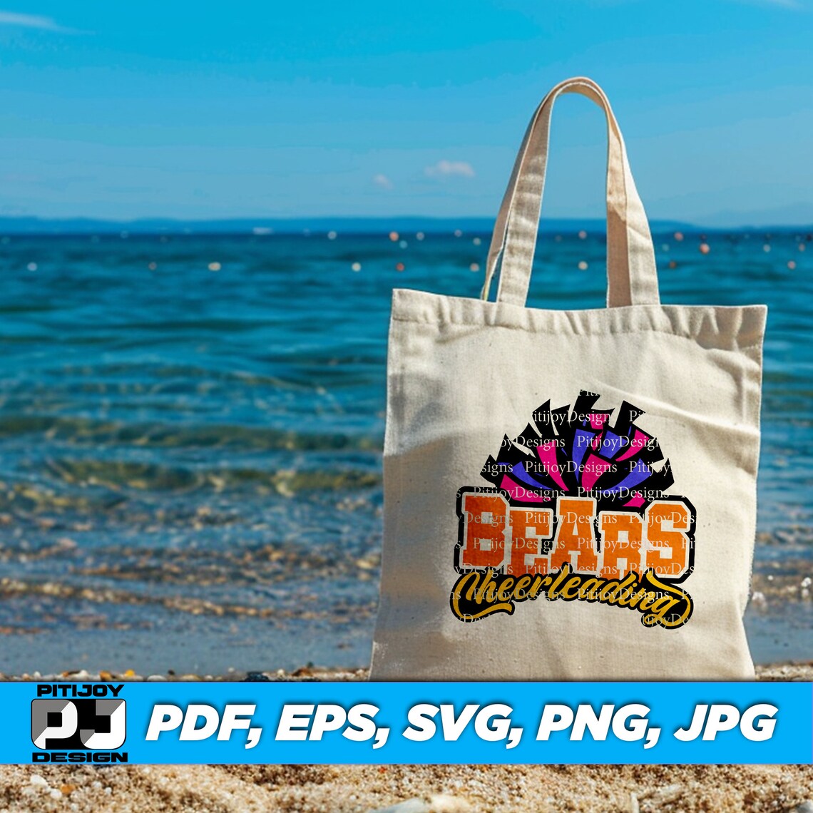 Bears Cheerleading Svg, Bear Cheerleading Svg, Bears Cheer Svg, Bear ...