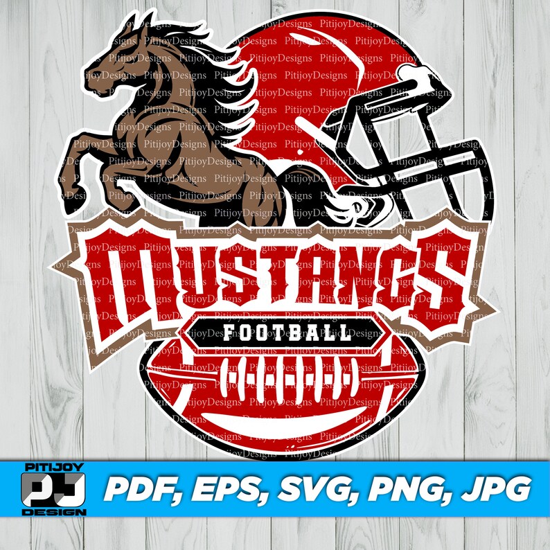 Mustangs Football Svg, Mustang Football Svg, Mustangs Svg, Mustang Svg ...